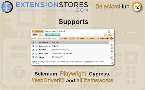 Selectorshub Extension 542 For Chrome