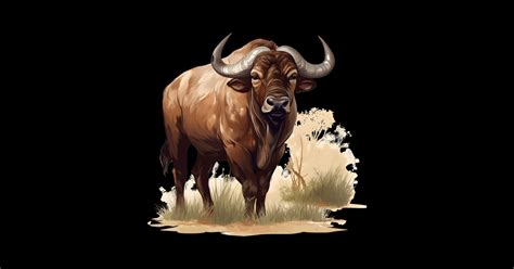 African Buffallo African Buffallo Sticker Teepublic