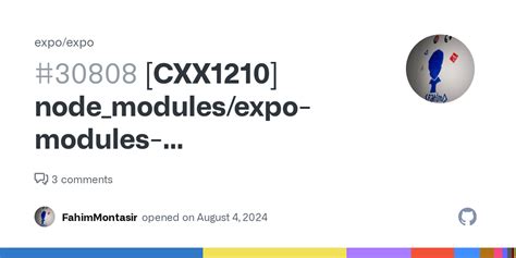 [cxx1210] node modules expo modules core android cmakelists txt debug