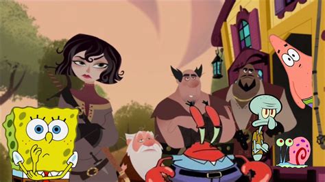 Spongebob Tangled Crossover By Leonsart933838 On Deviantart