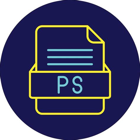 Ps File Format Vector Icon 29936795 Vector Art At Vecteezy