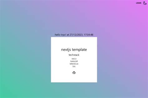 Nextjs Prisma Auth Template