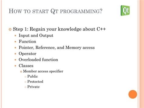 Ppt Lecture Embedded Application Framework Qt Tutorial Cheng Liang Paul Hsieh Powerpoint