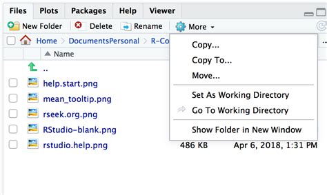 How To Set Working Directory In Rstudio