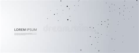 Polygonal Abstract Shapes Vector Connection Structure Connected Dots And Lines Design Stock