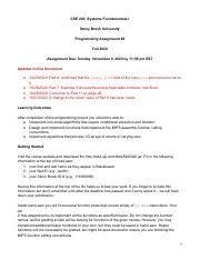 CSE 220 Homework Assignment 4 Pdf CSE 220 Systems Fundamentals I