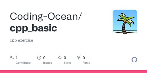GitHub Coding Ocean Cpp Basic Cpp Exercise