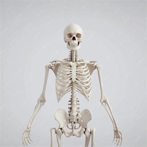 Human Skeleton Anatomy Complete Bone Identification Chart Premium Ai