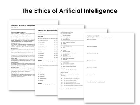 The Ethics Of Artificial Intelligence Made By Teachers