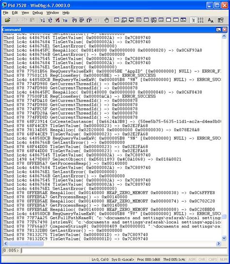 find the handle of the window at the top of the screen stack