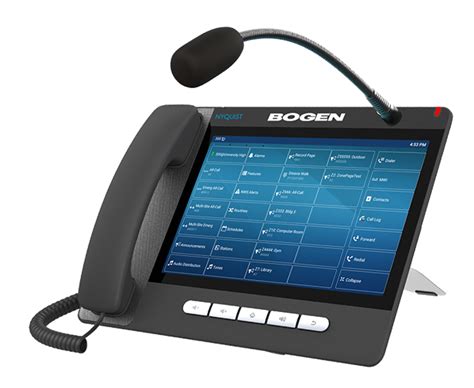 Ip Based Paging System Zone Paging Microphone