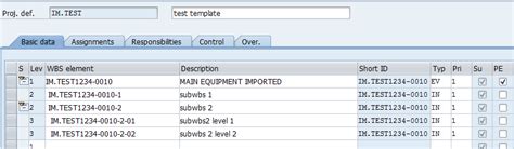 Solved Wbs Not Displaying In Project Cj20n Sap Community
