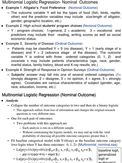 Stata Pdf Logistic Regression Estimation Theory