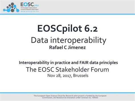 Interoperability In Practice And Fair Data Principles Pdf
