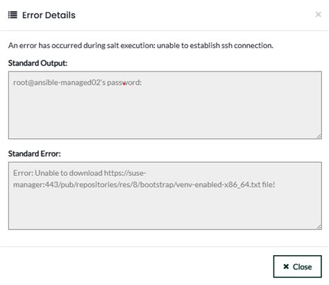 Unable To Create Bootstrap Suse