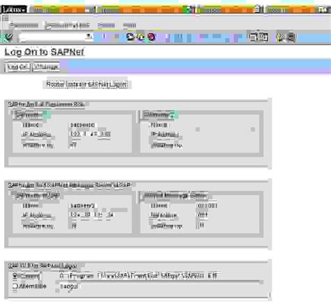 SAP Router Configuration