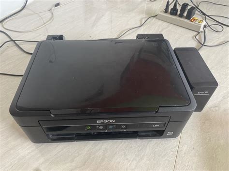 ปริ้นเตอร์ Epson L360 ปริ้นไม่ได้ ขึ้นไฟค้าง เซ็นเซอร์มีปัญหา สีเพี้ยน ปริ้นเป็นเส้น ทำความสะอาด