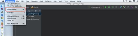 webstorm 在 mac 版本的基本设置，包括 es6、node js、字体大小等 zhourongcode 博客园