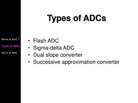 Ppt Understanding Adc And Types Of Adcs Powerpoint Presentation Free Download Id9454641