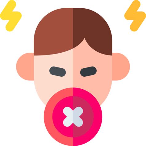 Hate Basic Rounded Flat Icon