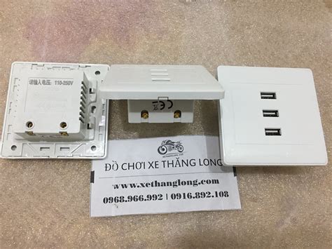 Cốc sạc USB âm tường 3 4 6 Port MATIC VN
