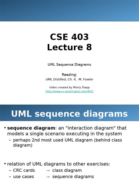 08 Sequencediagrams Pdf