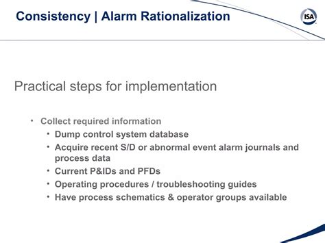 Alarm Rationalization Workshop Tips Tricks And Traps Ppt