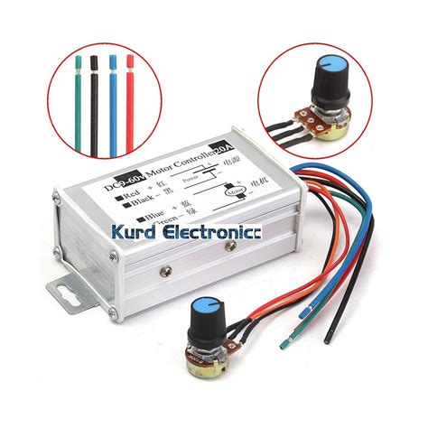 20a Pwm Dc Motor Speed Regulator Kurd Electronic