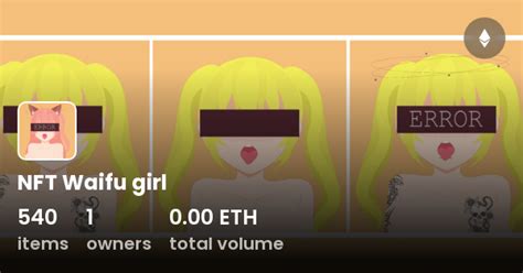 Nft Waifu Girl Collection Opensea