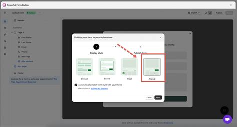 Add A Button And Trigger Popup Form
