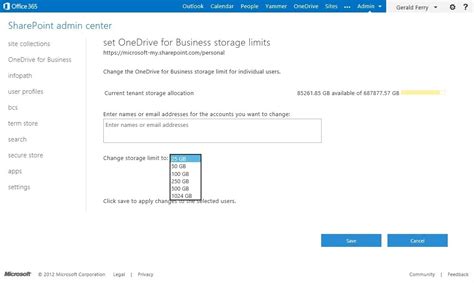 Sharepoint Online Announces 1tb Site Collections And Unlimited Tenant