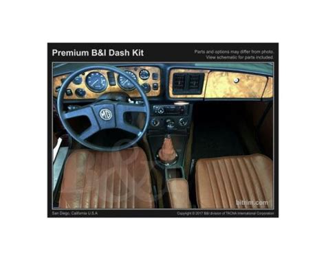 1977 Mg Mgb Dash Kits