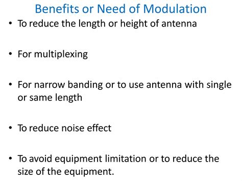 Types Of Modulation Pptx