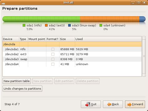 Partitioning Formatting Hard Drive Before Installing Ubuntu Ask Ubuntu
