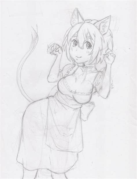 Another Cat Maid By Yvuur On Deviantart