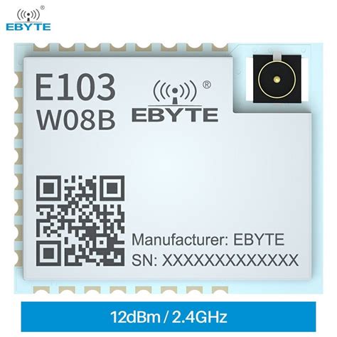 Ebyte Wifi 24g Ipex Antenna Low Power Consumption Wireless Module