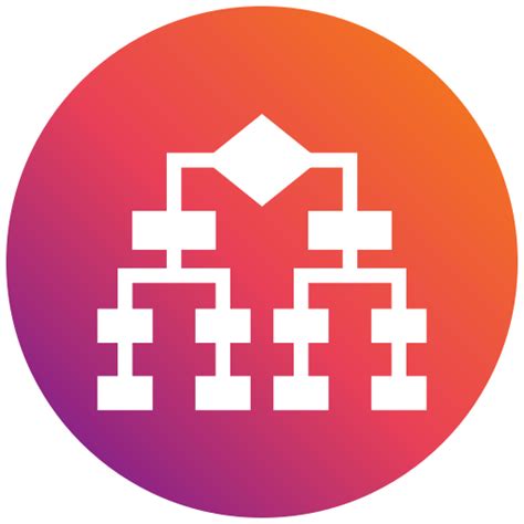 Hierarchy Generic Gradient Fill Icon