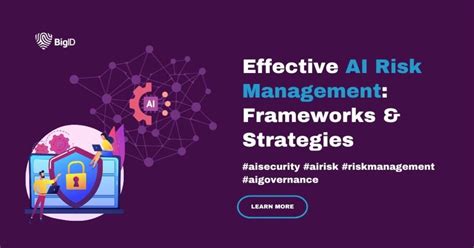 ai risk management frameworks and strategies bigid