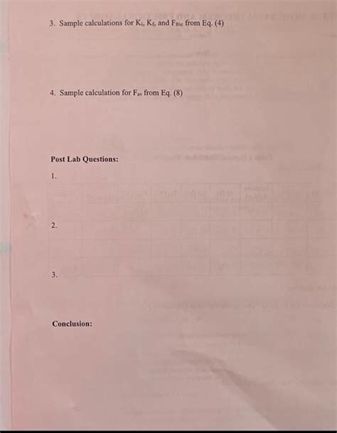 Answer The 3 Analysis Questions And 3 Post Lab