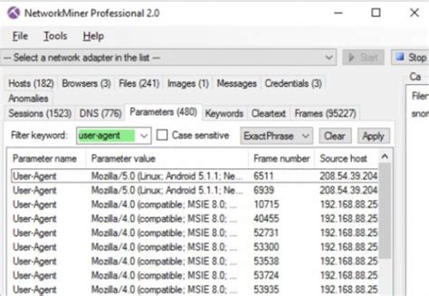 Networkminer 20 Adds Keyword Filtering Betanews