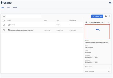 javascript firebase functions upload file from web via stream only partially working stack