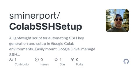 Github Sminerportcolabsshsetup A Lightweight Script For Automating Ssh Key Generation And