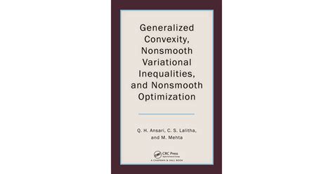 Contents Generalized Convexity Nonsmooth Variational Inequalities
