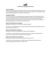 CS 210 Course Infographic Text Version Docx CS 210 Course Infographic Text Version Course