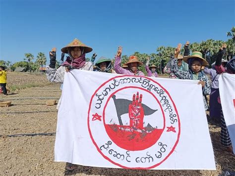 Khit Thit Media ယင်းမာပင်မြို့နယ်တွင် သပိတ်စစ်ကြောင်း ၂