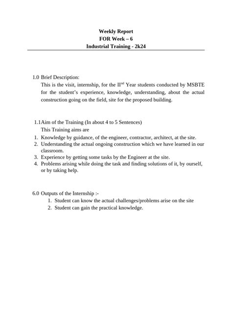 weekly report 6 jayesh and sanket pdf brick wall