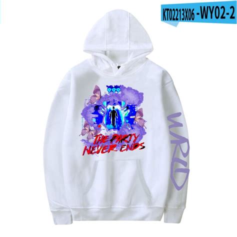 New Printed Juice Wrld Hoodies Unisex Hooded Rapper Casual Pullovers