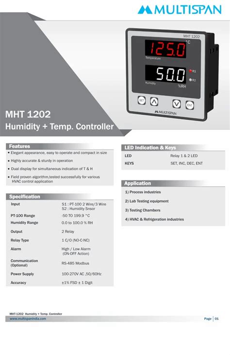 Multispan Humidity Controller At ₹ 4200 Piece Humidity Controller In Ahmedabad Id 2855094231955