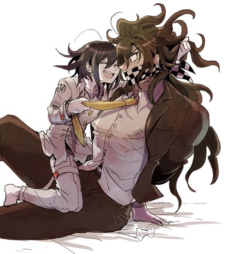 Oma Kokichi And Gokuhara Gonta Danganronpa And More Drawn By Kumakoro Tetsupag Danbooru