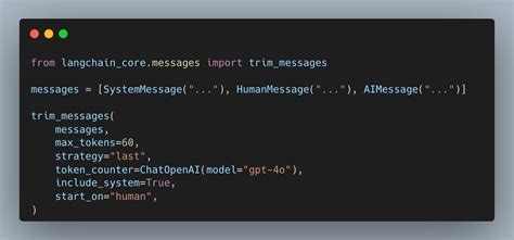Langchain Changelog Trim Messages With Transformer Utils